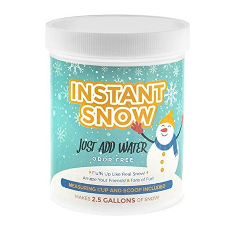 Playlearn Instant Snow Powder - Magic Fake Snow - Real Feel Fluffy Snow ...