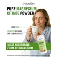 NaturalSlim, Magnesium Citrate Powder, 8oz, Anti Stress Drink Mix ...