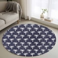 3ft Round Rug Date Tree Area Rugs for Living Room Bedroom Washable Non ...