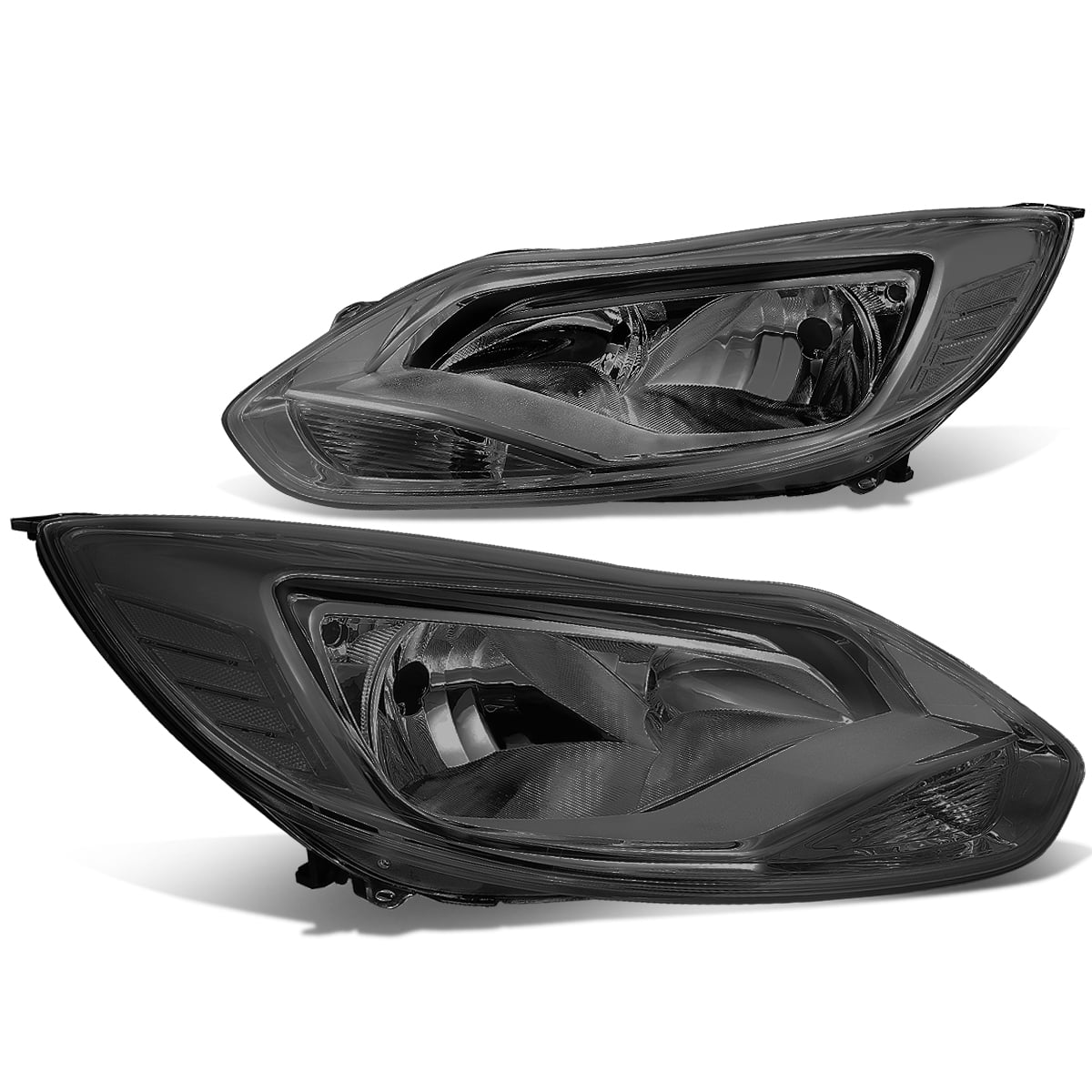 DNA Motoring HL-OH-FF12-SM-CL1 Headlight Fits Car 2012 to 2014 Ford ...