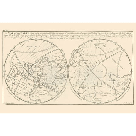 UPC 709619375652 - Map of The Earth Sir Isaac Newtons Principles ...