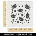 Graduation Caps Repeating Pattern DIY Cookie Wall Craft Stencil - 5.5 ...