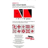 Creative Grids Lazy Angle Ruler for Shape Cut Craft Sewing - Walmart.com