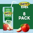 (2 pack) Mott's for Tots Apple Juice, 6.75 Fluid Ounce, 8 Count Boxes ...