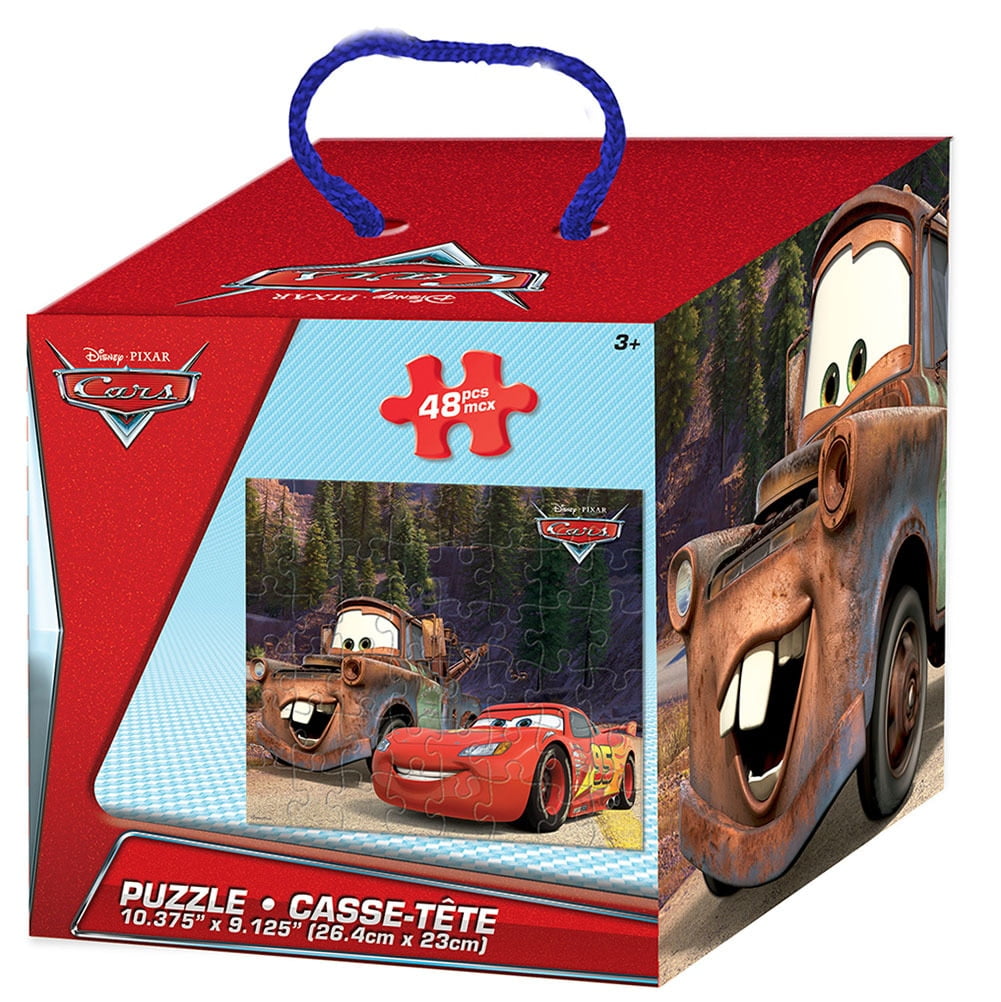 Disney Pixar Cars 48 Piece Puzzle in Cube Box | Walmart Canada