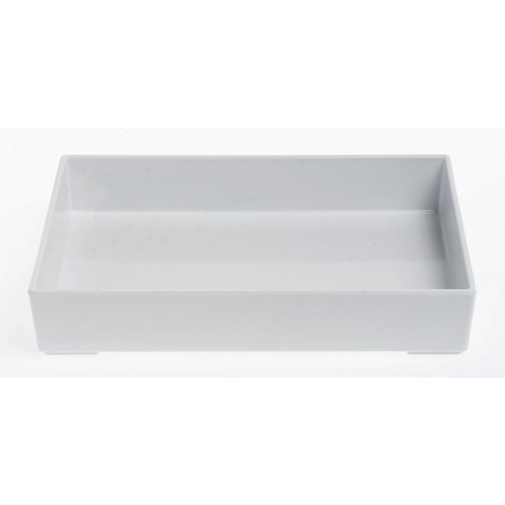 HUBERT® Small Display Tray White Melamine - 9 3/4"L x 6 3/4"W x 1/2"H ...