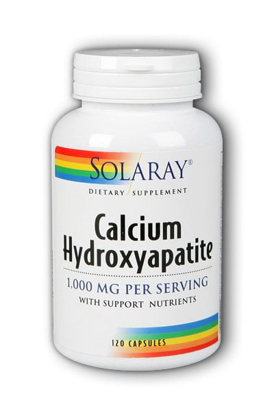 Solaray Calcium Hydroxyapatite 1000mg | Highly Advanced Calcium ...