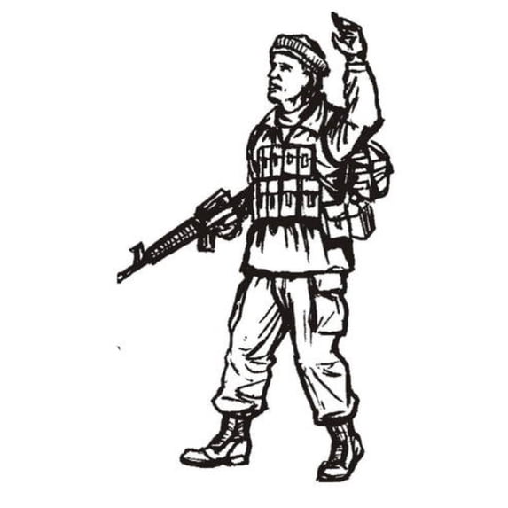 CMK 1:35 US Special Forces soldier with gun (1 figure) Resin Kit # ...