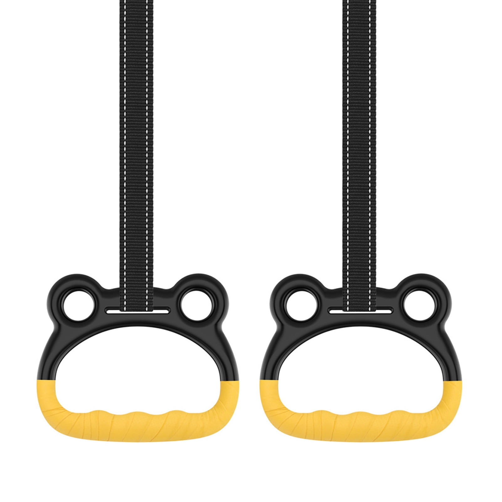 Lifcasual Kids Gymnastic Rings Fitness Swings Hand Rings Boys Girls Pull-Ups Bar Rings Children Gym Rings Up To 250kg For Outdoor Indoor Folded Rope L