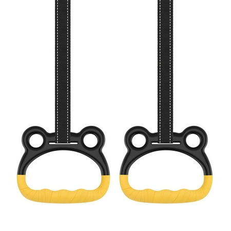 Yeacher Kids Gymnastic Rings Fitness Swings Hand Rings Boys Girls Pull ...