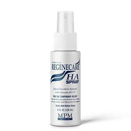 Regenecare HA Hydrogel Spray with Lidocaine, 4oz Bottle, Each | Walmart ...