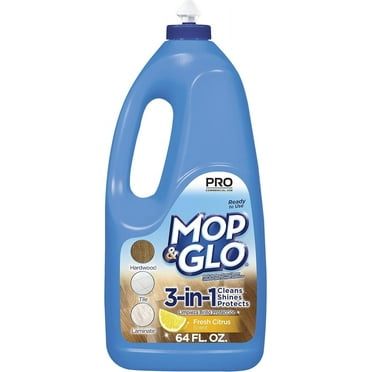 Mop & Glo Citrus Shine Multi-Surface Floor Cleaner, 32 Ounce (Pack of 4) - Walmart.com