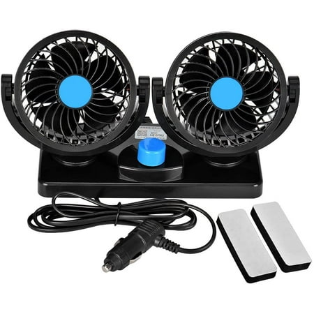 12 V Fan Fan Strong Quiet 2-Speed Ventilation Dashboard Auto 360 ...