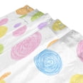 Bath Curtain & 60x72in Non-Slip Bath Mat Set 12-Grommet Shower Curtain ...
