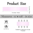 6 Pack Satin Runners 12 x 72 Inch Bright Silky Smooth Satin Table ...