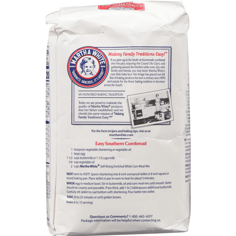 Martha White Self Rising Cornmeal Cornbread Recipe | Bryont Blog
