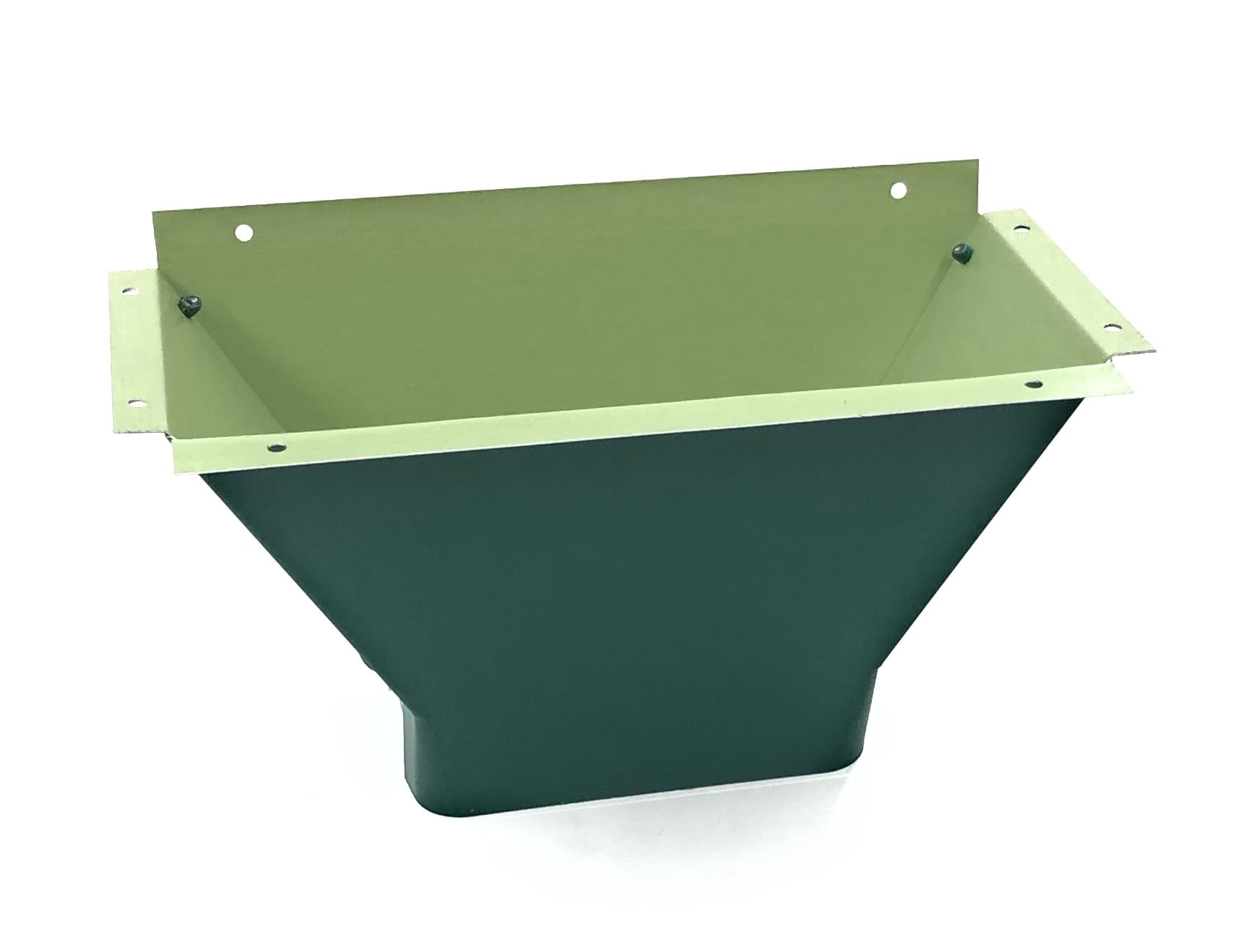 Maxx Flo Outlet - Oversized Downspout Outlet (6 inch, GRECIAN GREEN ...