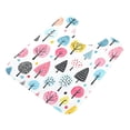 BZSMCE Plant Tree Tile Pattern Pattern 2-Piece Non-Slip Absorbent ...
