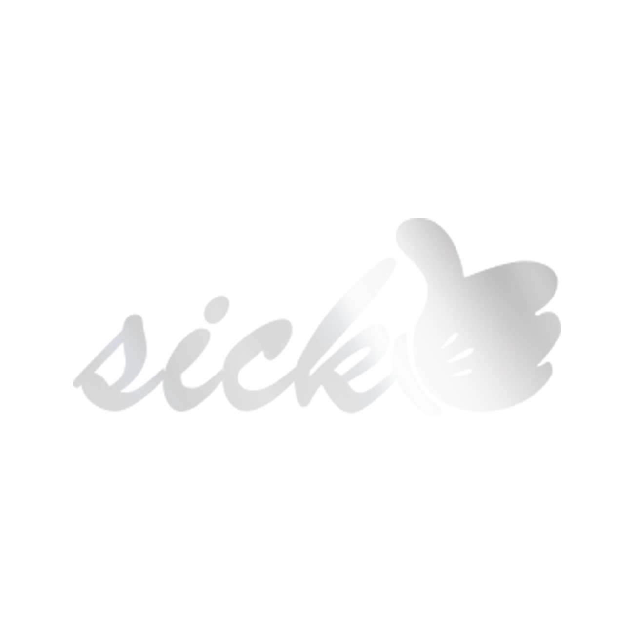 Sick Sticker Decal Die Cut - Self Adhesive Vinyl - Weatherproof - Made ...