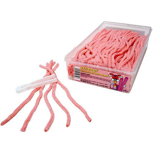 Sour Power Pink Lemonade Candy Straws - Tub of 200 - Walmart.com