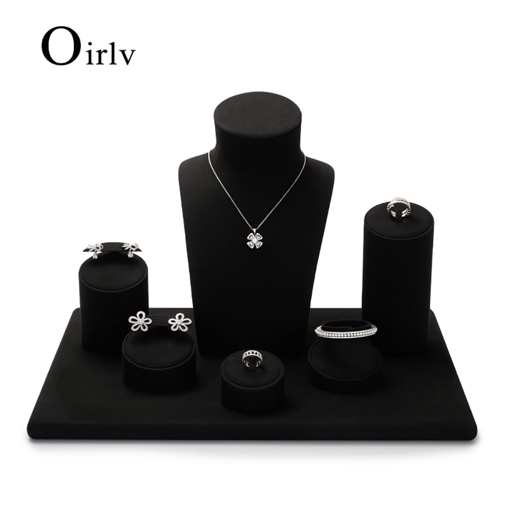 Oirlv Jewelry Display Rack Ring Necklace Bracelet Holder Jewelry ...