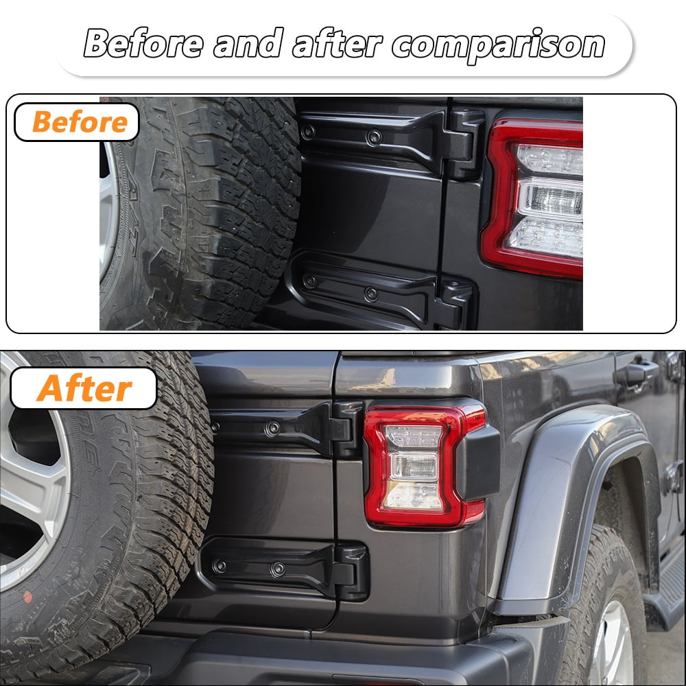 Buy CheroCar Tailgate Hinge Cover Trim Exterior Accessories for 2018 ...