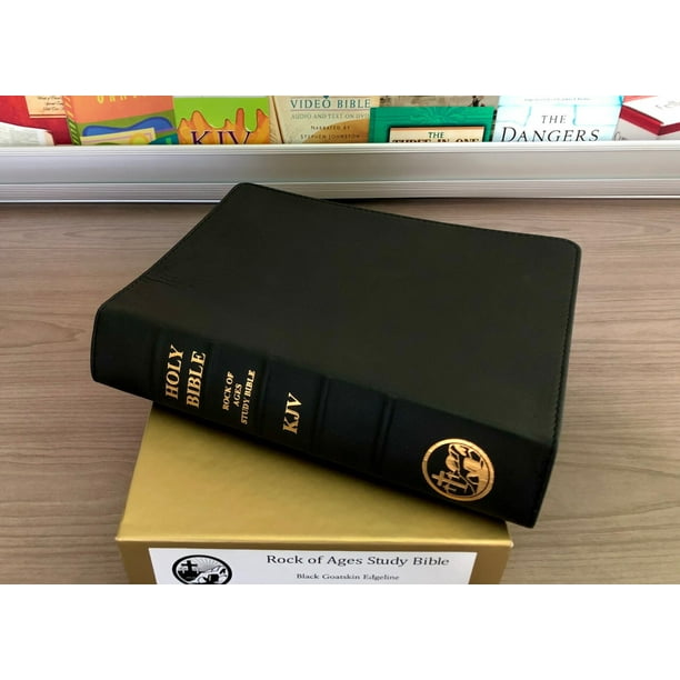 KJV Rock of Ages Study Bible - Goatskin Edition - Walmart.com