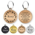 Personalized Dog Tags and Cat Tags, Stainless Steel Pet Disc, Custom ...