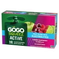 GoGo squeeZ Active Fruit Blend with Electrolytes, Cherry Raspberry Lime ...