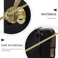 BESTYASH Lightweight Golden Clock Mechanism Replacement for Wall Clock ...