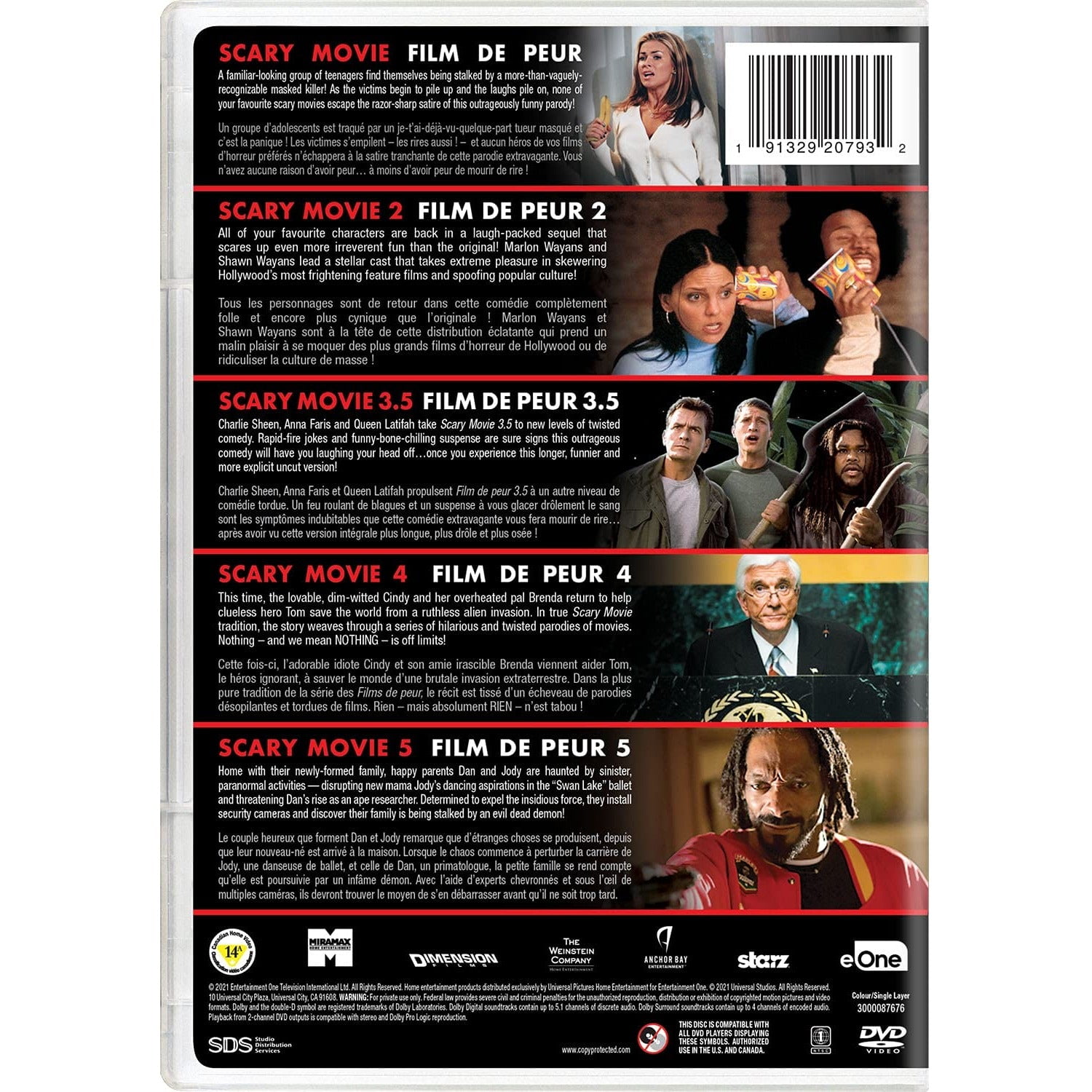 Scary Movie 5 Dvd Cover