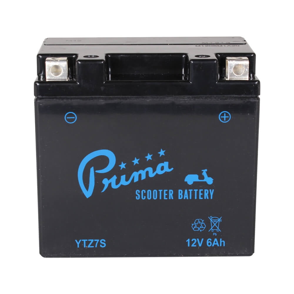 Battery - Prima (12V YTZ7-BS); Honda Ruckus, Metropolitan - Walmart.com