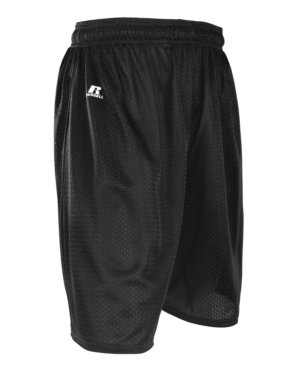 Russell Athletic - Dri-Power Black Tricot Mesh Shorts - Walmart.com