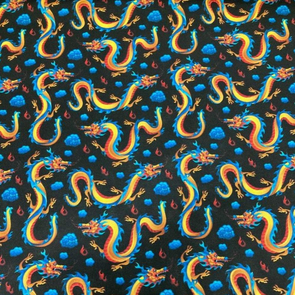 Dragon Cotton Fabric - Walmart.com - Walmart.com