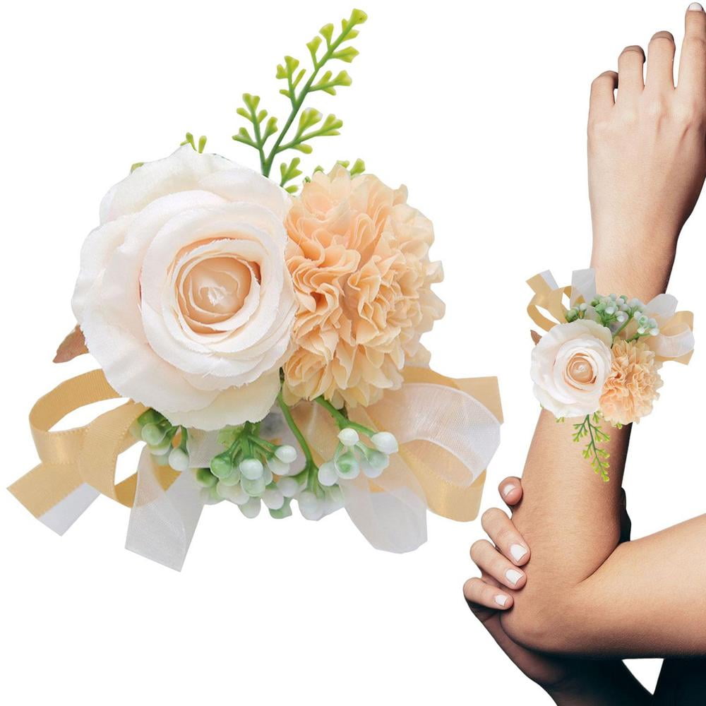 Flower Wristlet For Flower Girls