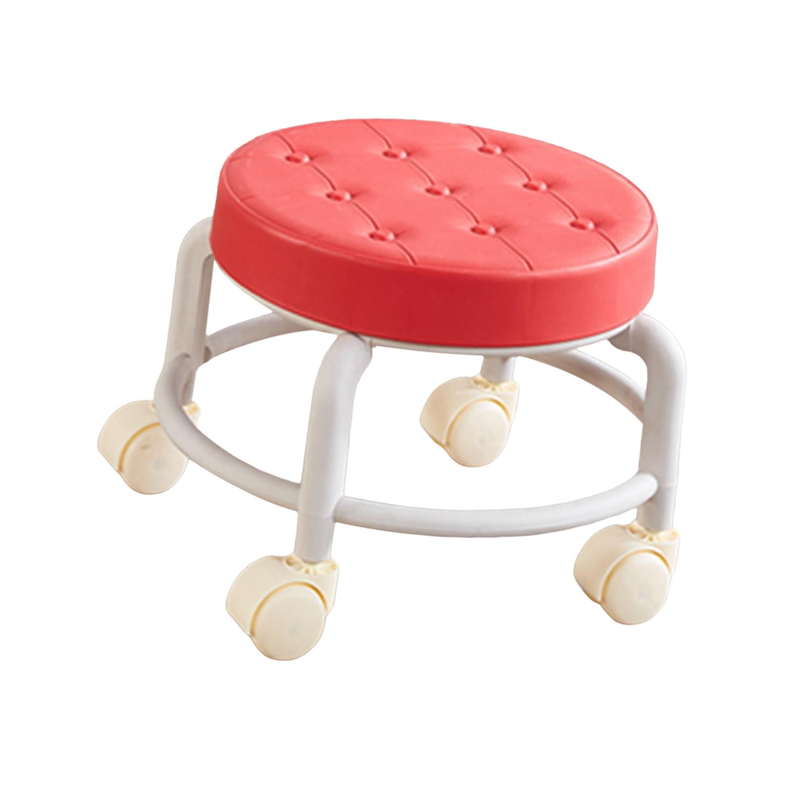 Roller Stool Low Height Rolling Stool Universal Swivel Casters Heavy ...