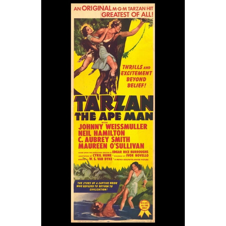 Tarzan The Ape Man 1932 Poster
