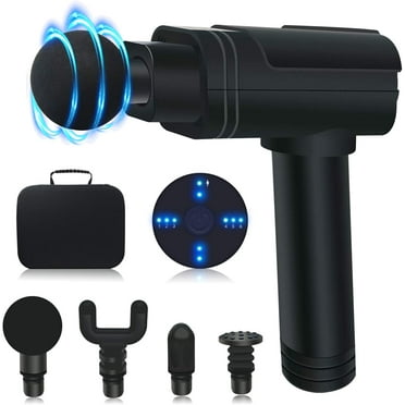 16-Drive 8-Head Massage Gun Set, 8-Head Massage Gun Deep Tissue with 9 ...