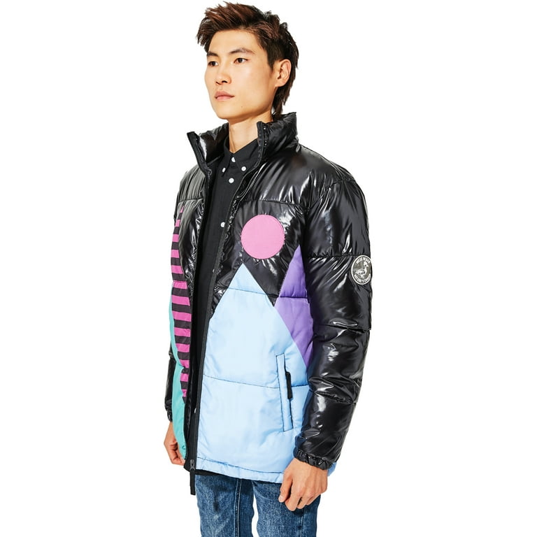 WeSC Men's Mountain Peak Puffer Jacket, Sizes S-2XL WeSC Men's Mountain Peak Puffer Jacket, Sizes S-2XL