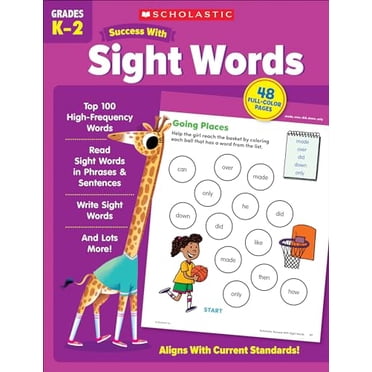 Scholastic Sight Words Jumbo Workbook: 300+ Practice Pages Targeting ...