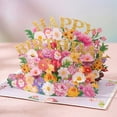 AOOOWER Handmade Invitation Card Mother's Day Greeting Card with Flower ...