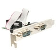 PCIE to Two Serial Port DB9 Card RS232 COM Port PCIE PCI Express ...