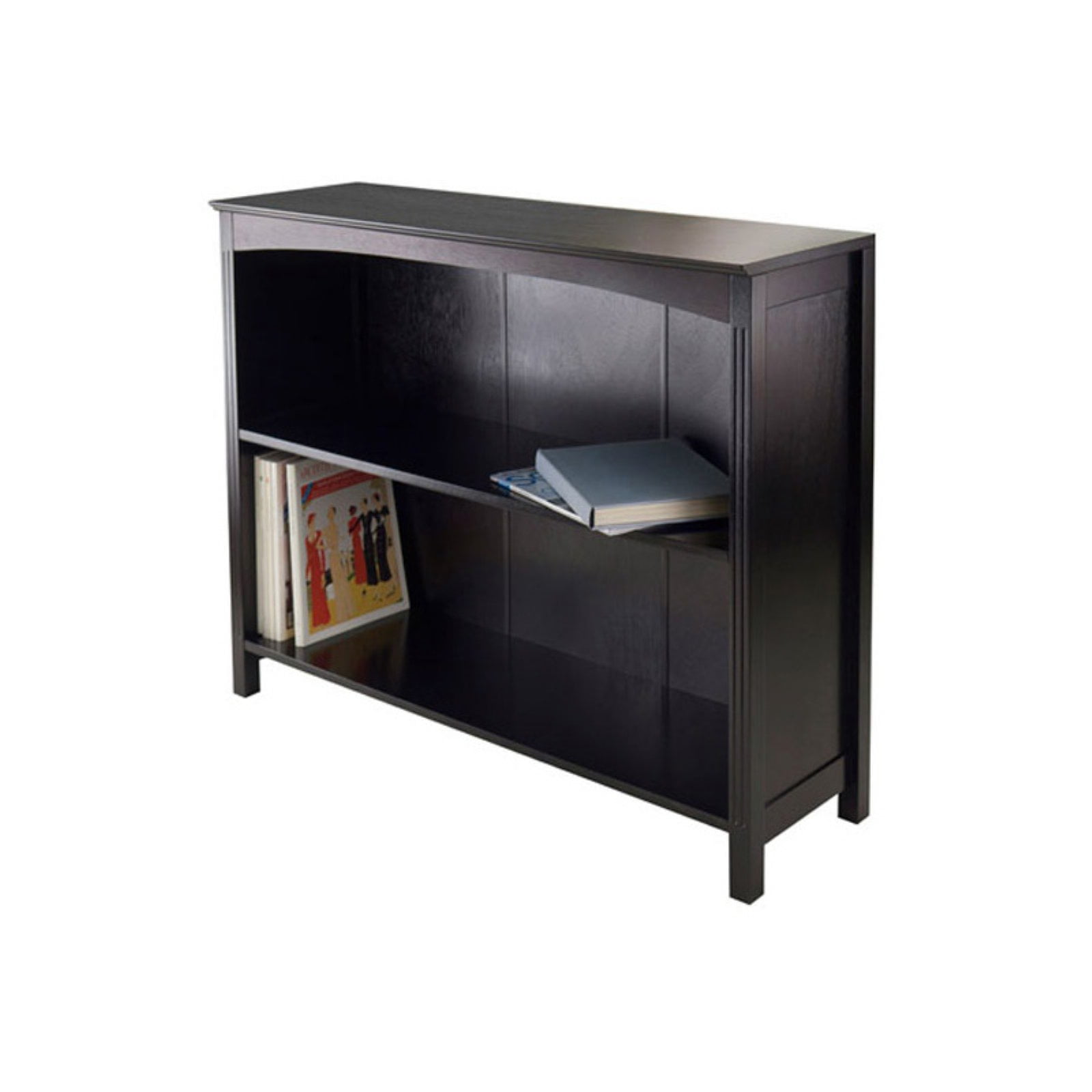 Terrace 3-Shelf Bookshelf, Dark Espresso - Walmart.com
