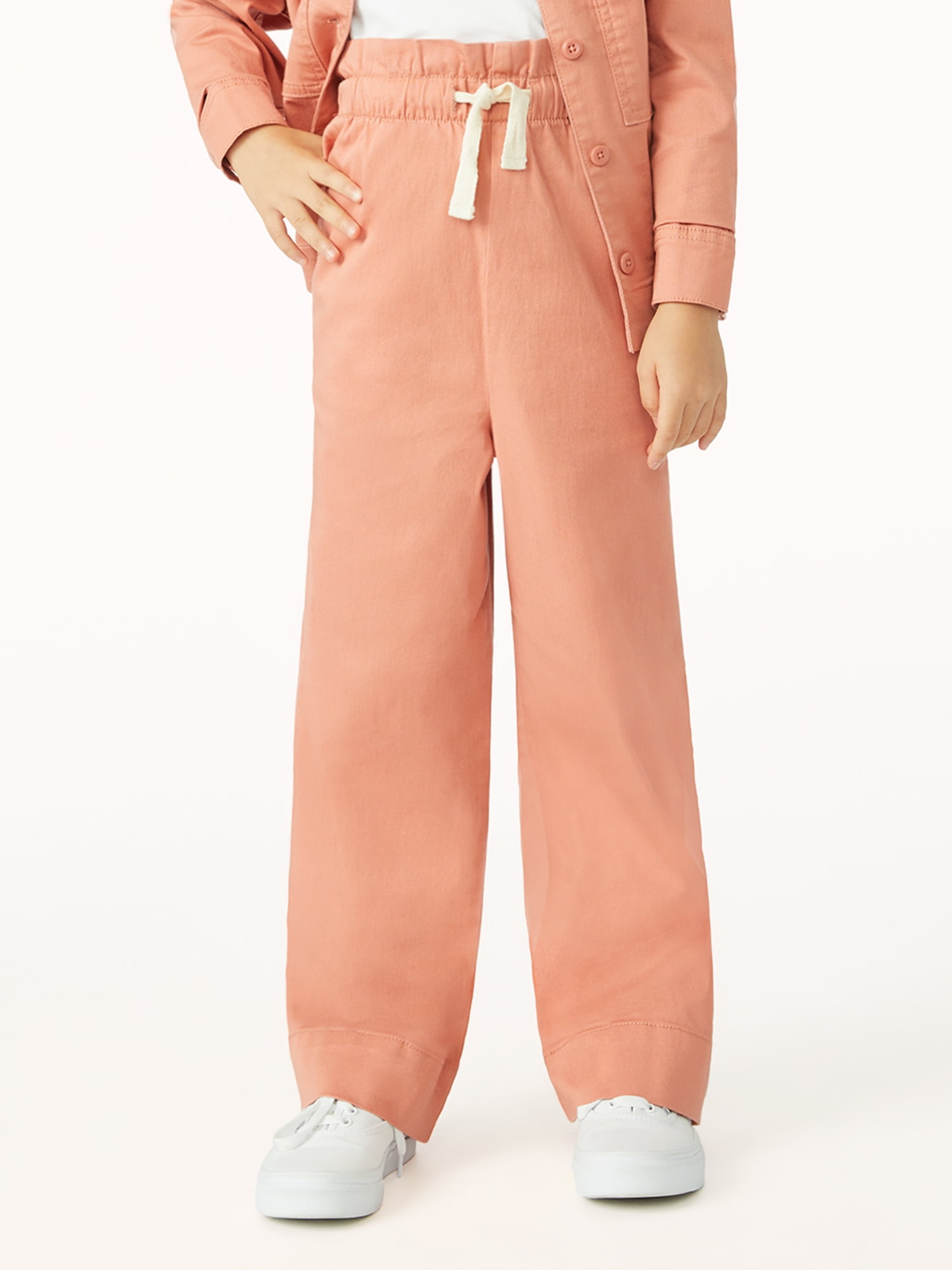 Free Assembly Girls Wide Leg Pants, Sizes 5-18 - Walmart.com