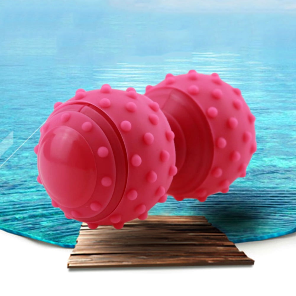 Zeus Spike Silicone Massage Ball Yoga Roller Body Massager Back Trigger ...
