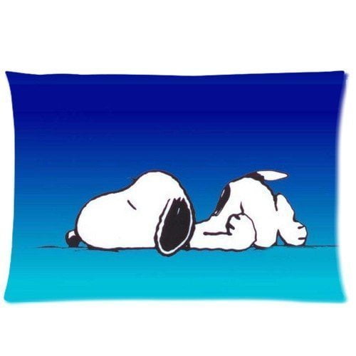 Click here for Qifeiha Snoopy Pillowcase Cushion Cover Two Sides... prices