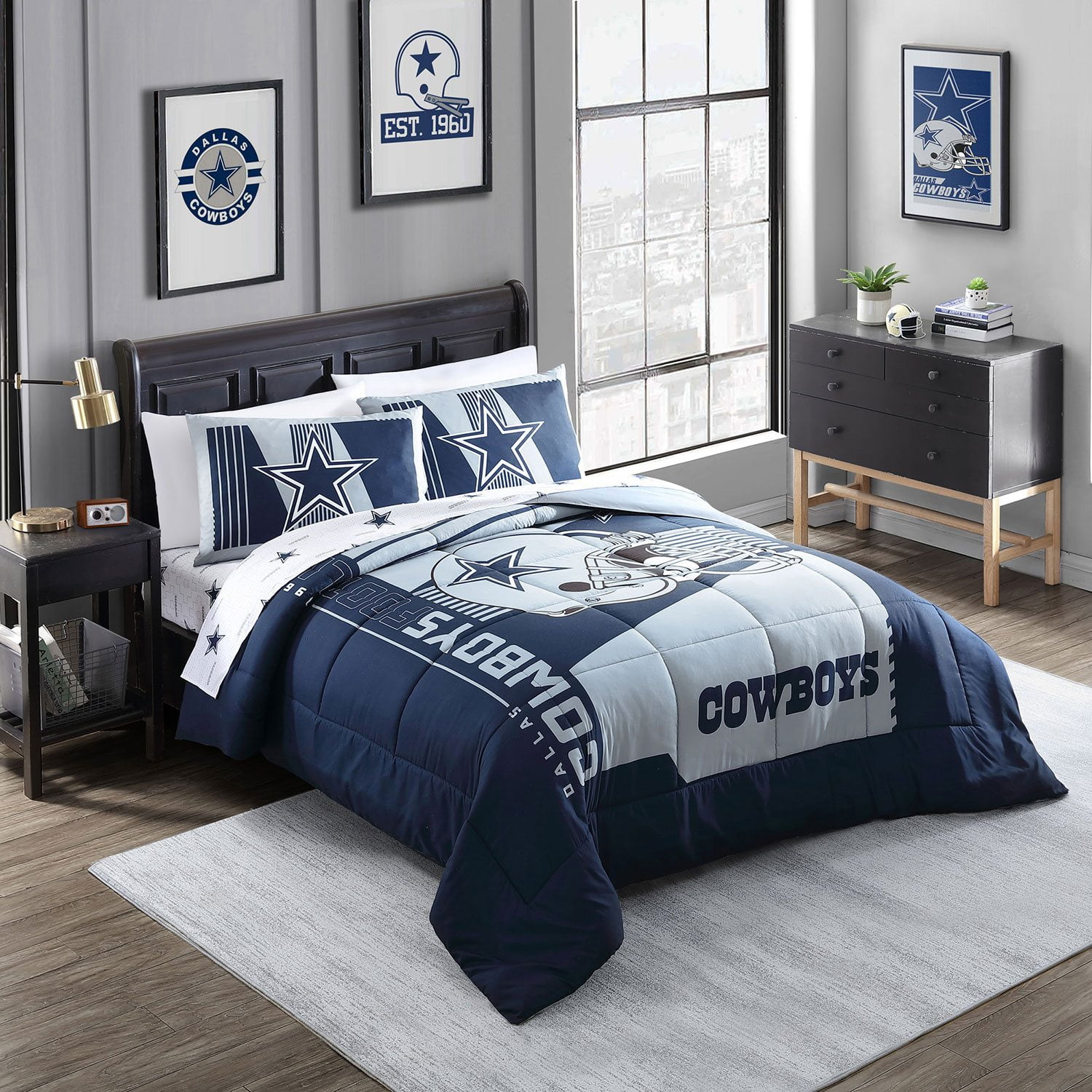 NFL Bed-In-A-Bag Comforter and Sheet Set, Assorted Teams and Sizes ...