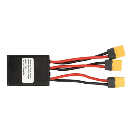 Dual Battery Connector Adapter Converter Pack Switch Increase Battery ...