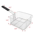 SUSUJUNE Electric Deep Fryer 6.3QT Stainless Steel 2500W Countertop ...