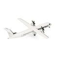 ATR 72-500 Commercial Aircraft "FinnAir" (OH-ATI) White 1/200 Diecast ...